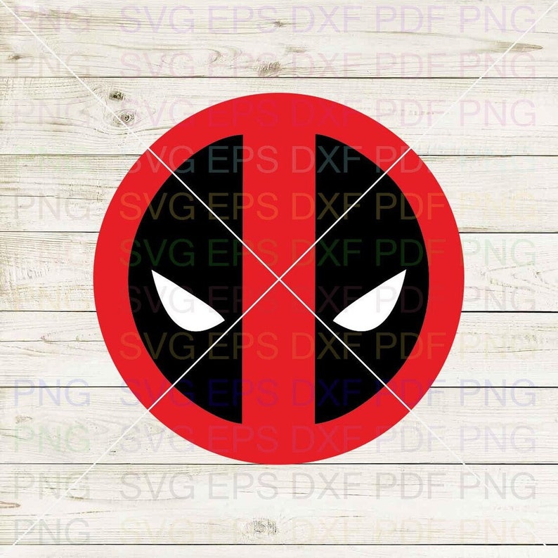 Deadpool_043 Svg Dxf Eps Pdf Png, Cricut, Cutting File, Vector, Clipart ...