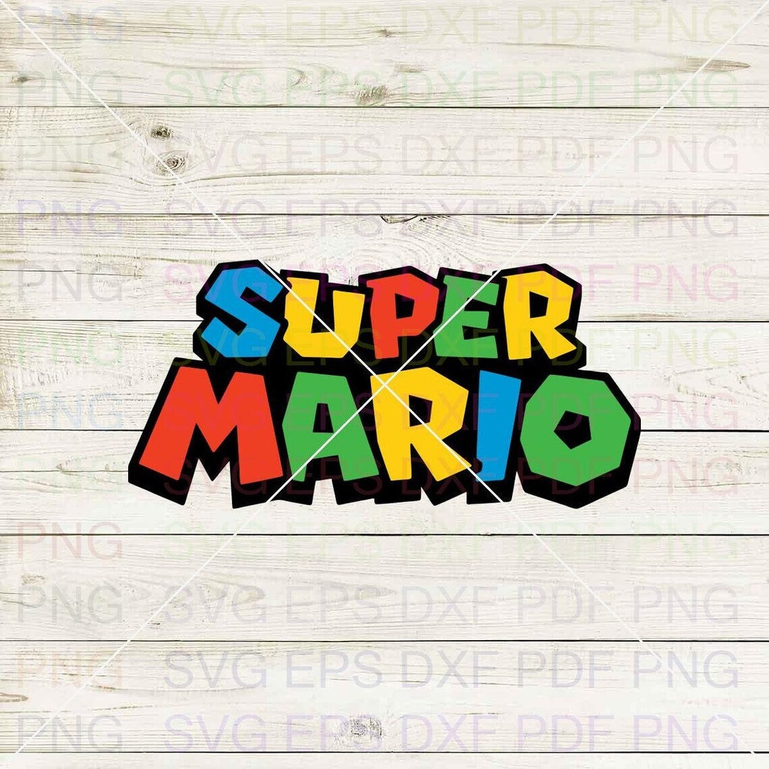 Toad_super_mario_011 Svg Dxf Eps Pdf Png, Cricut, Cutting File, Vector ...