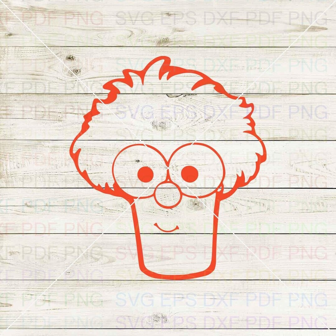 Baby_beaker_outline_muppet_babies_018 Svg Dxf Eps Pdf Png, Cricut ...