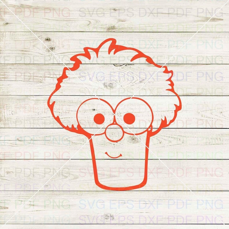 Baby_beaker_outline_muppet_babies_018 Svg Dxf Eps Pdf Png, Cricut ...