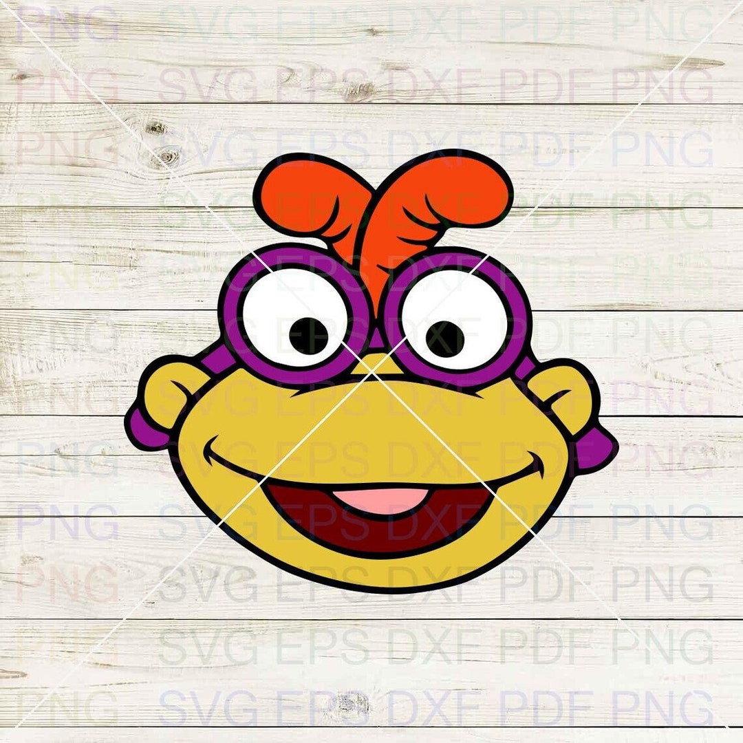 Baby_scooter_muppet_babies_014 Svg Dxf Eps Pdf Png, Cricut, Cutting ...