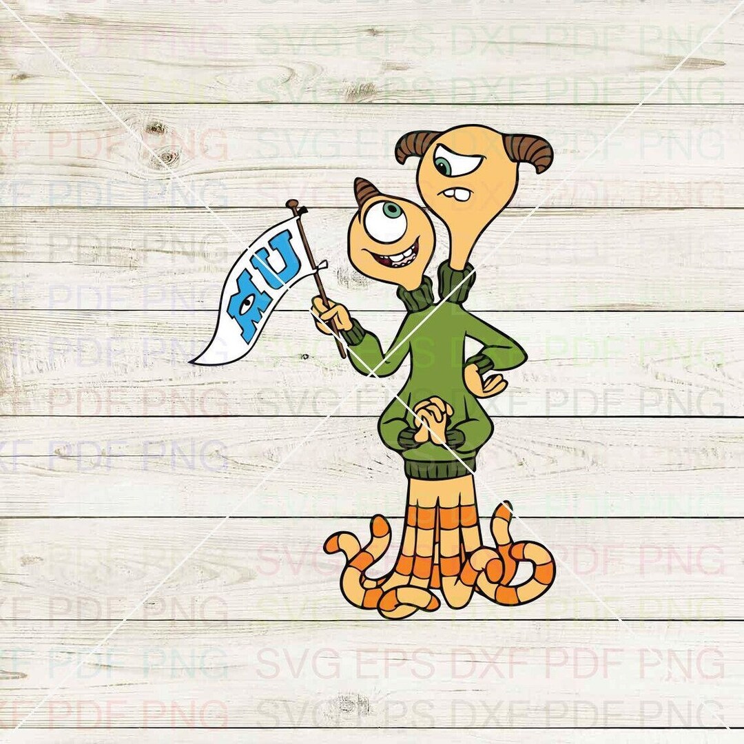 Terri_and_terry_perry_monsters_inc_015 Svg Dxf Eps Pdf Png, Cricut ...