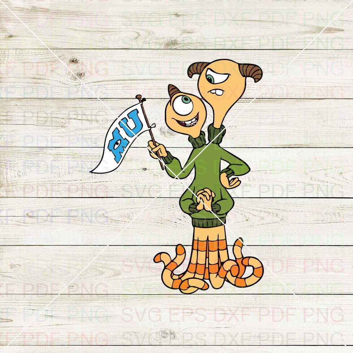 Terri_and_terry_perry_monsters_inc_015 Svg Dxf Eps Pdf Png, Cricut ...