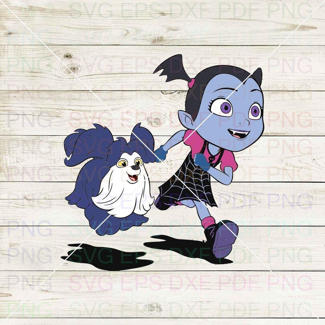 Vampirina_015 Svg Dxf Eps Pdf Png, Cricut, Cutting File, Vector ...