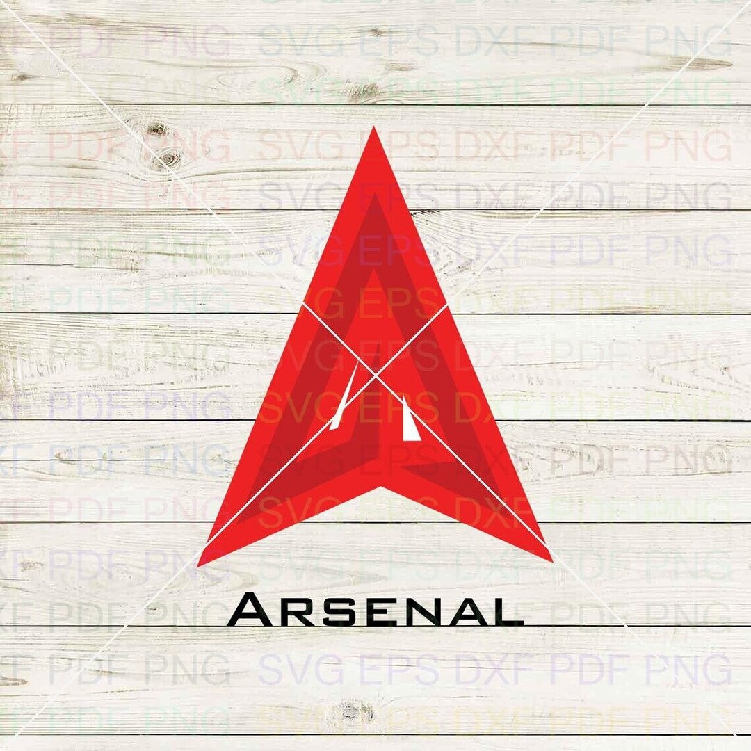 Aresenal_svg Svg Dxf Eps Pdf Png, Cricut, Cutting File, Vector, Clipart ...