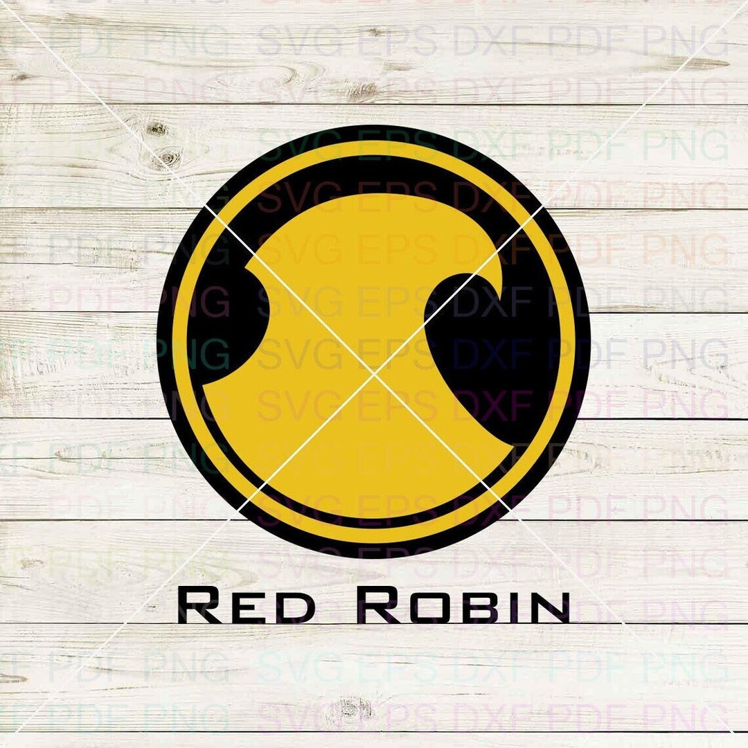 Red_robin Svg Dxf Eps Pdf Png, Cricut, Cutting File, Vector, Clipart ...