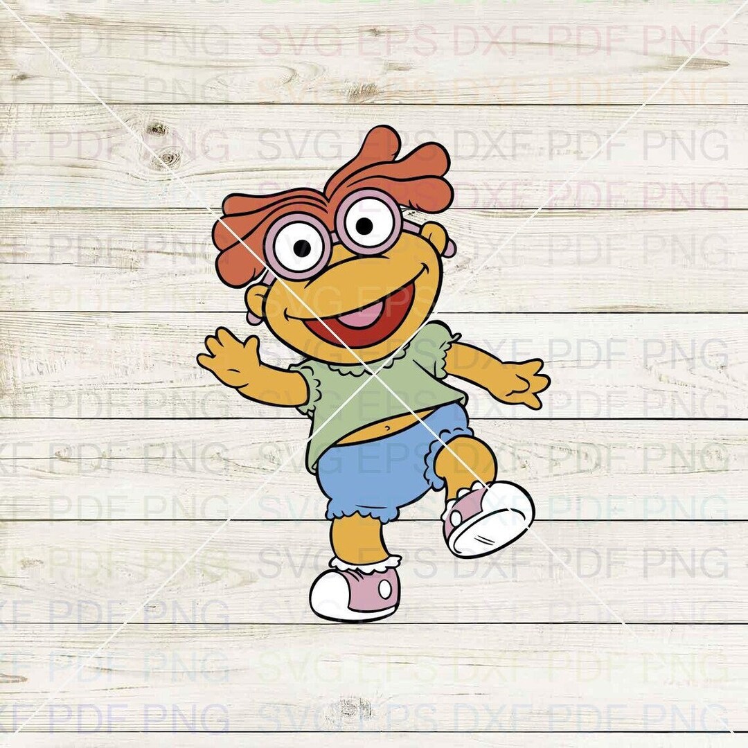 Skeeter_muppet_babies_029 Svg Dxf Eps Pdf Png, Cricut, Cutting File ...