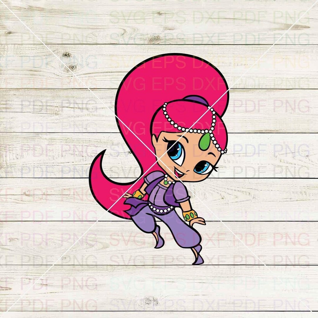 Shimmer_shimmer_and_shine_007 Svg Dxf Eps Pdf Png, Cricut, Cutting File ...