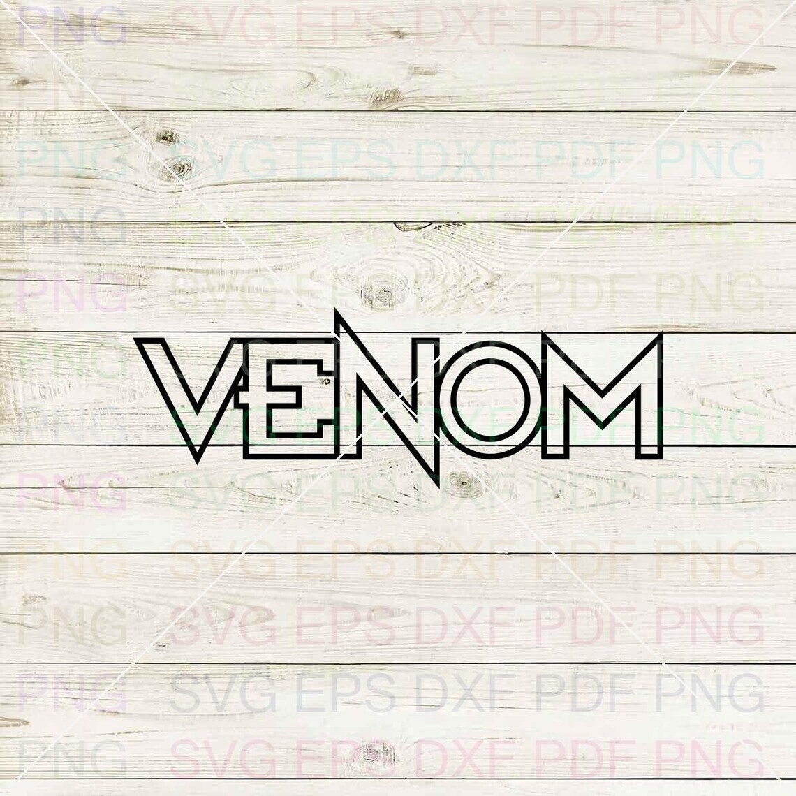 Venom_silhouette_010 Svg Dxf Eps Pdf Png, Cricut, Cutting File, Vector ...