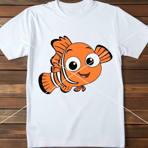 Nemo_finding_nemo_002 Svg Dxf Eps Pdf Png, Cricut, Cutting File, Vector ...