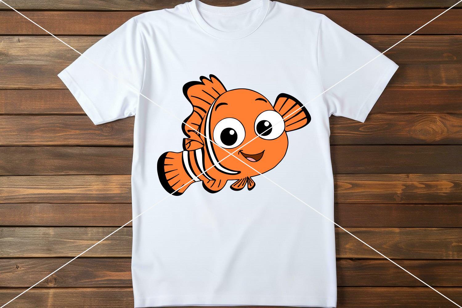 Nemo_finding_nemo_002 Svg Dxf Eps Pdf Png, Cricut, Cutting File, Vector ...