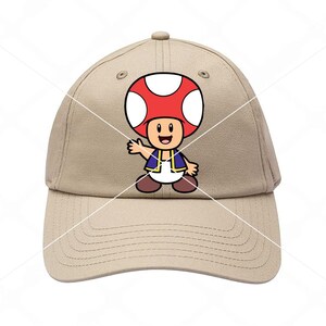 Toad_super_mario_016 Svg Dxf Eps Pdf Png, Cricut, Cutting File, Vector ...
