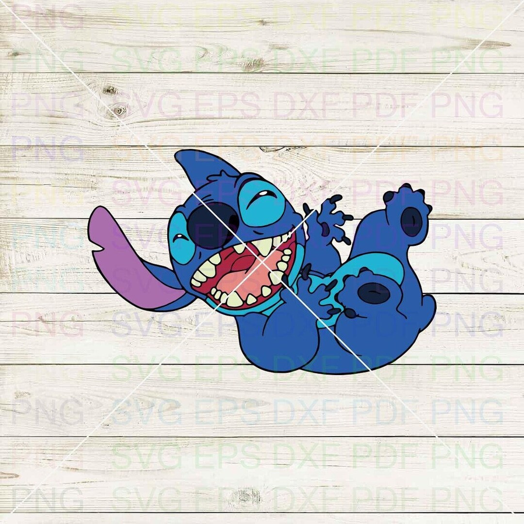 Lilo_and_stitch_024 Svg Dxf Eps Pdf Png, Cricut, Cutting File, Vector ...
