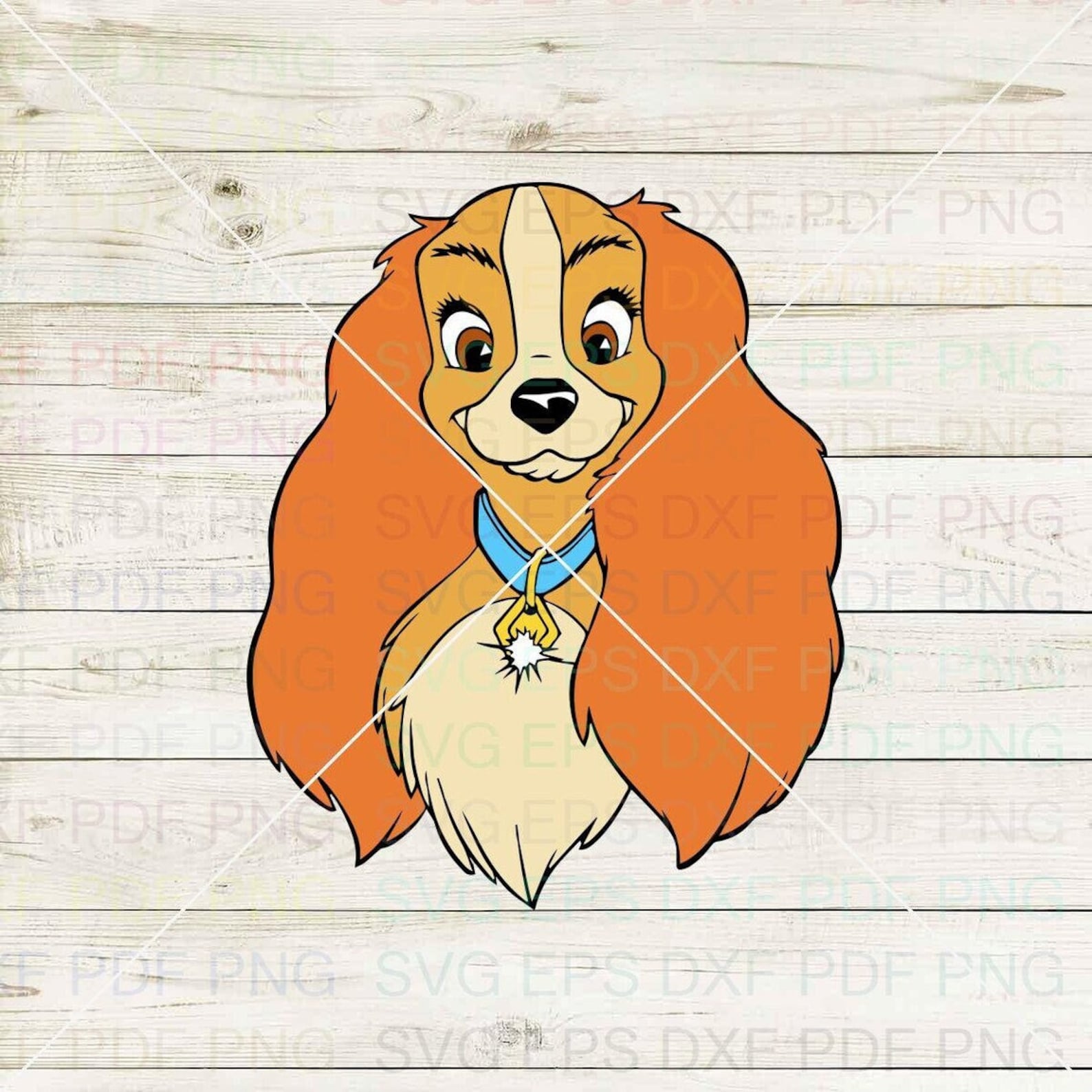 Lady_and_the_tramp_009 Svg Dxf Eps Pdf Png, Cricut, Cutting File ...