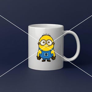 Minions_007 Svg Dxf Eps Pdf Png, Cricut, Cutting File, Vector, Clipart ...