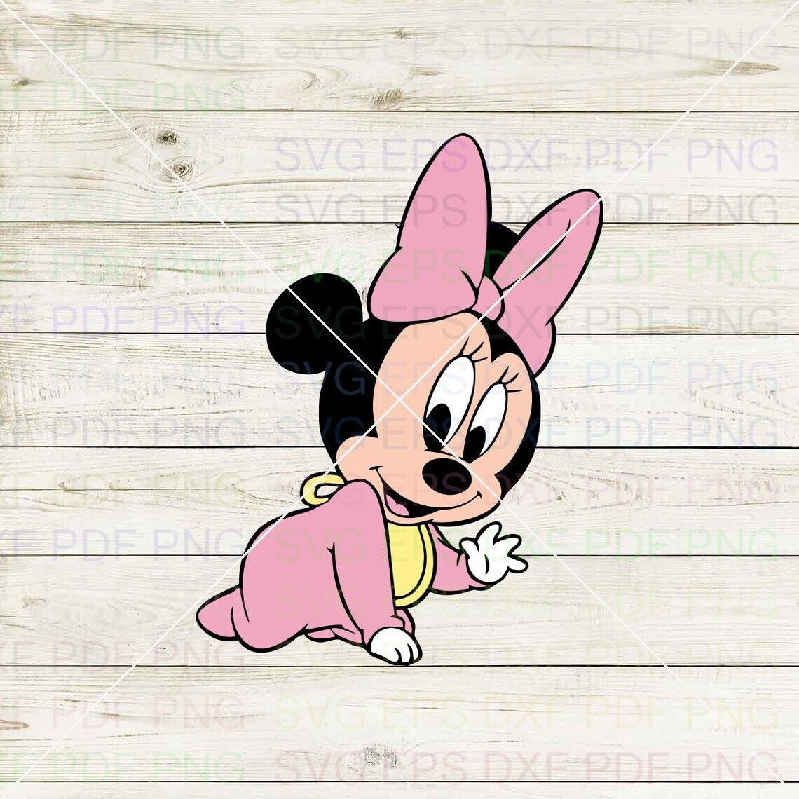 Baby_minnie_mouse_mickey_mouse_011 Svg Dxf Eps Pdf Png, Cricut, Cutting ...