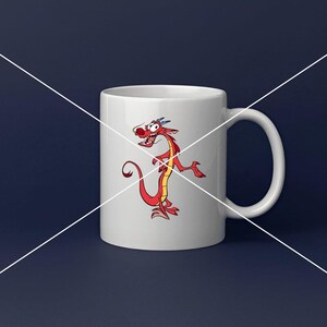 Mushu_mulan_010 Svg Dxf Eps Pdf Png, Cricut, Cutting File, Vector ...