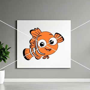 Nemo_finding_nemo_002 Svg Dxf Eps Pdf Png, Cricut, Cutting File, Vector ...