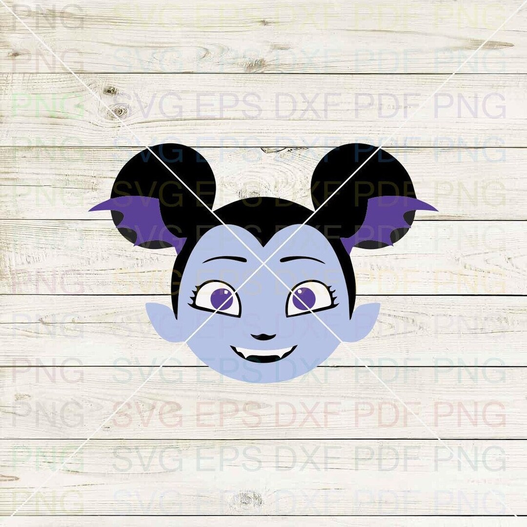 Vampirina_004 Svg Dxf Eps Pdf Png, Cricut, Cutting File, Vector ...