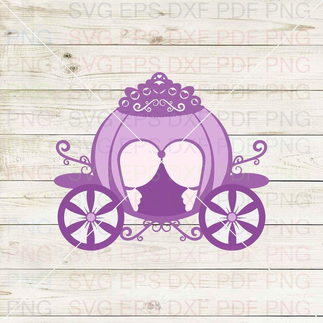 Carriage_sofia_the_first_014 Svg Dxf Eps Pdf Png, Cricut, Cutting File ...
