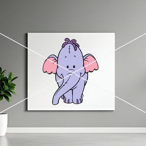 Heffalump_winnie_the_pooh_041 Svg Dxf Eps Pdf Png, Cricut, Cutting File ...