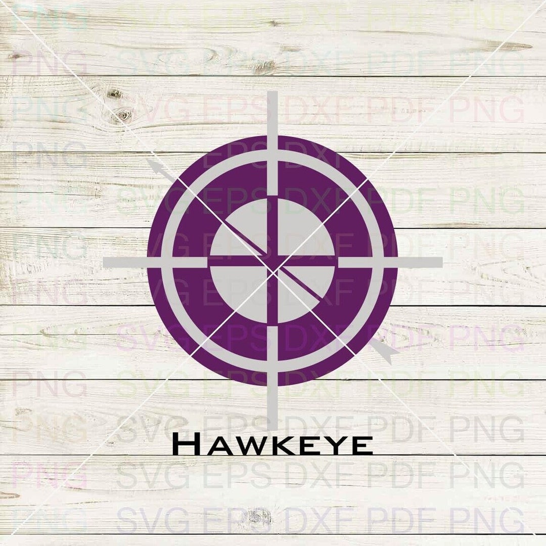 Hawkeye_svg Svg Dxf Eps Pdf Png, Cricut, Cutting File, Vector, Clipart ...