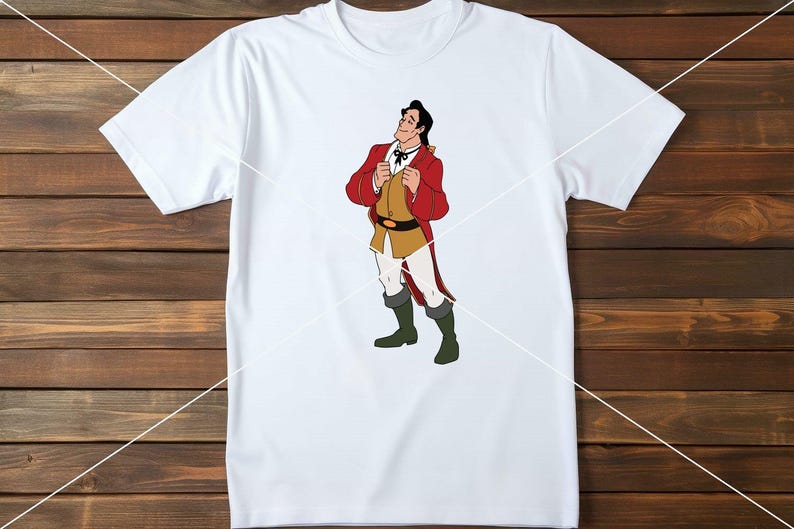 Gaston_lefou_beauty_and_the_beast_017 Svg Dxf Eps Pdf Png, Cricut ...