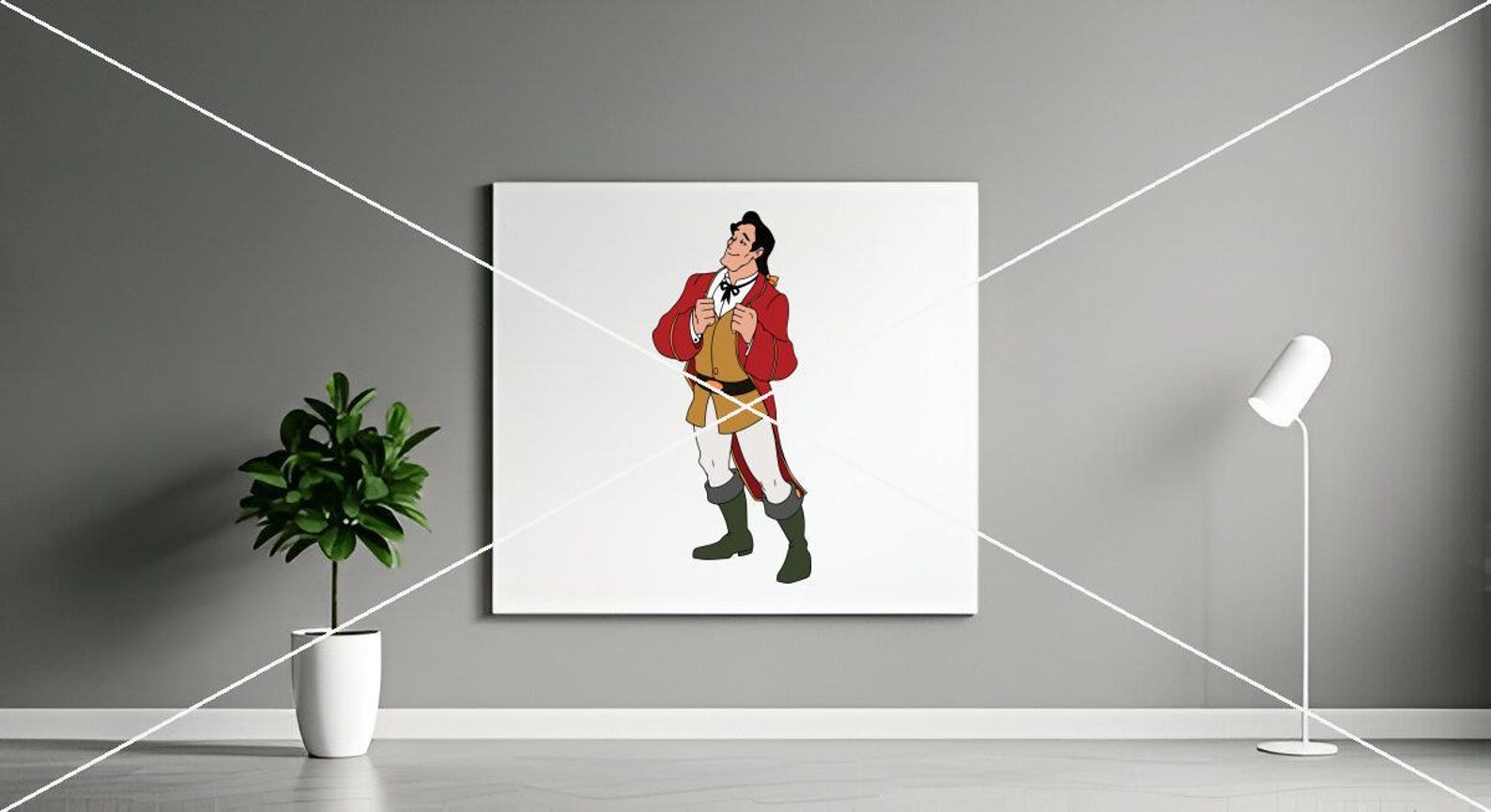 Gaston_lefou_beauty_and_the_beast_017 Svg Dxf Eps Pdf Png, Cricut ...