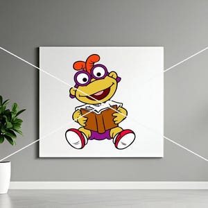 Baby_scooter_muppet_babies_030 Svg Dxf Eps Pdf Png, Cricut, Cutting ...