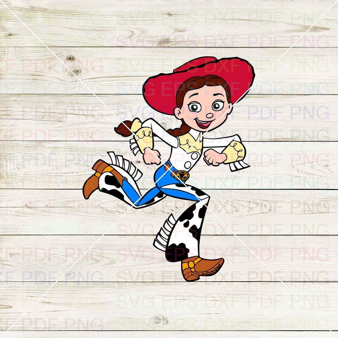 Jessie_toy_story_025 Svg Dxf Eps Pdf Png, Cricut, Cutting File, Vector ...