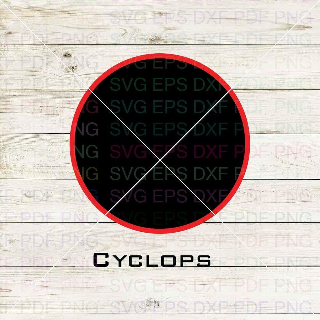 Cyclops_svg Svg Dxf Eps Pdf Png, Cricut, Cutting File, Vector, Clipart ...