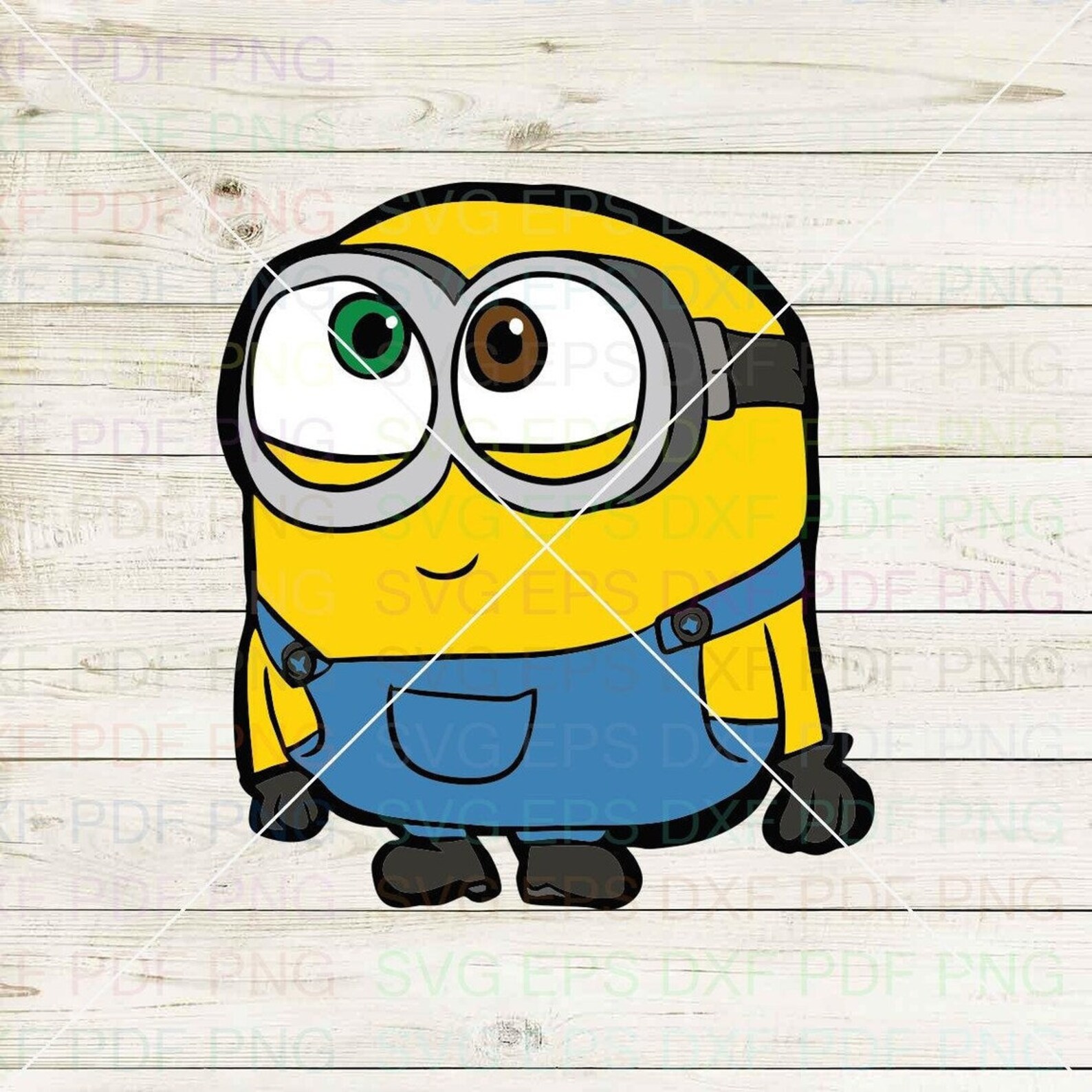 Minions_008 Svg Dxf Eps Pdf Png, Cricut, Cutting File, Vector, Clipart ...