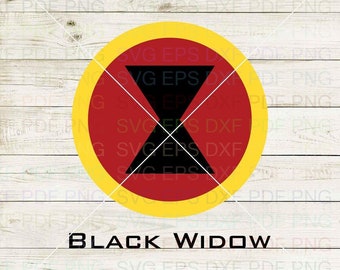 Black Widow SVG/PNG Digital Download - Etsy