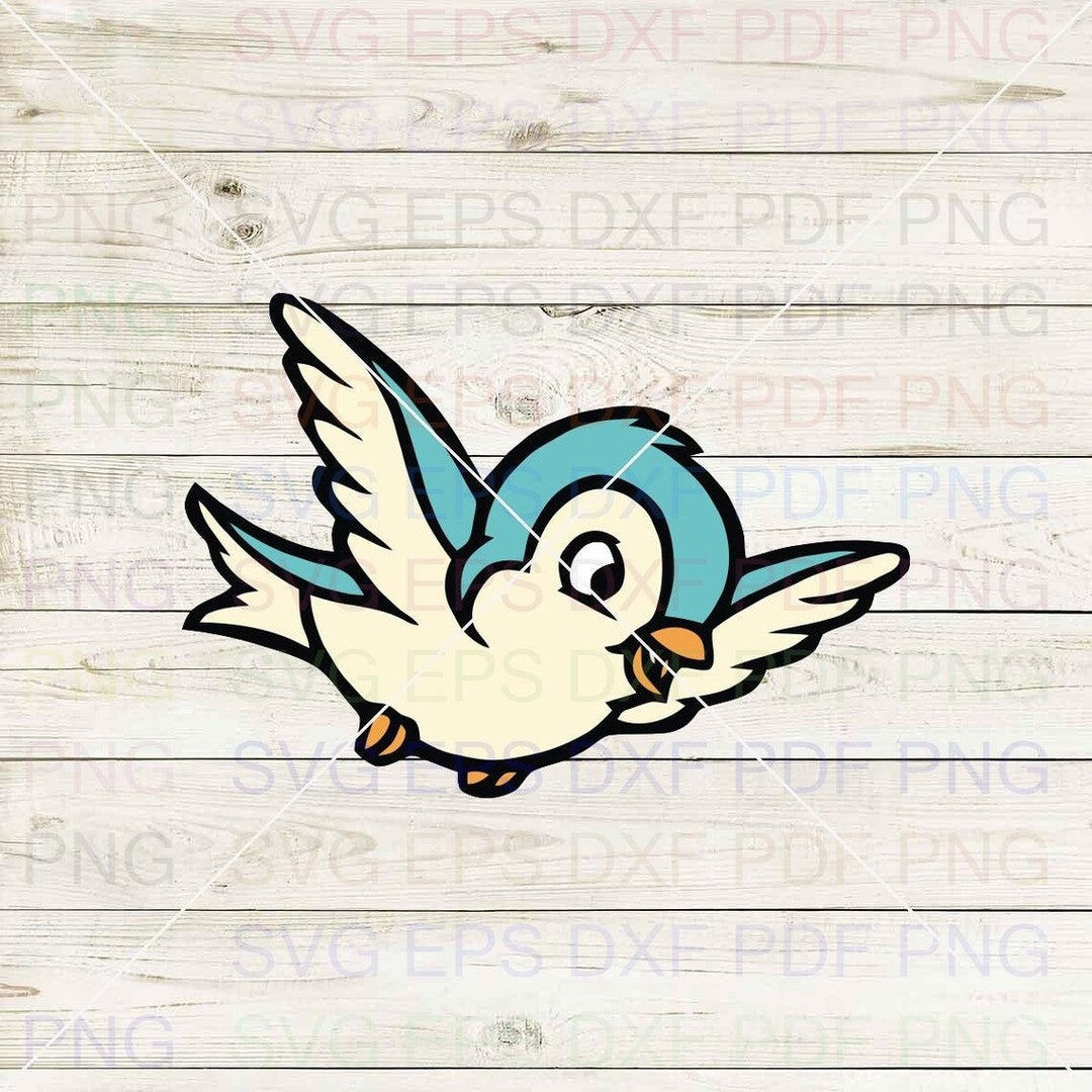 Bird_svg Svg Dxf Eps Pdf Png, Cricut, Cutting File, Vector, Clipart ...