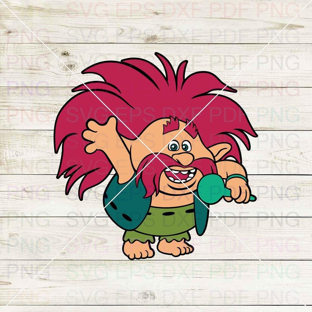 Troll_019 Svg Dxf Eps Pdf Png, Cricut, Cutting File, Vector, Clipart ...