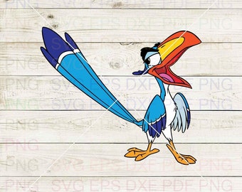 Zazu_the_lion_king_3 Svg Dxf Eps Pdf Png, Cricut, Cutting File, Vector ...