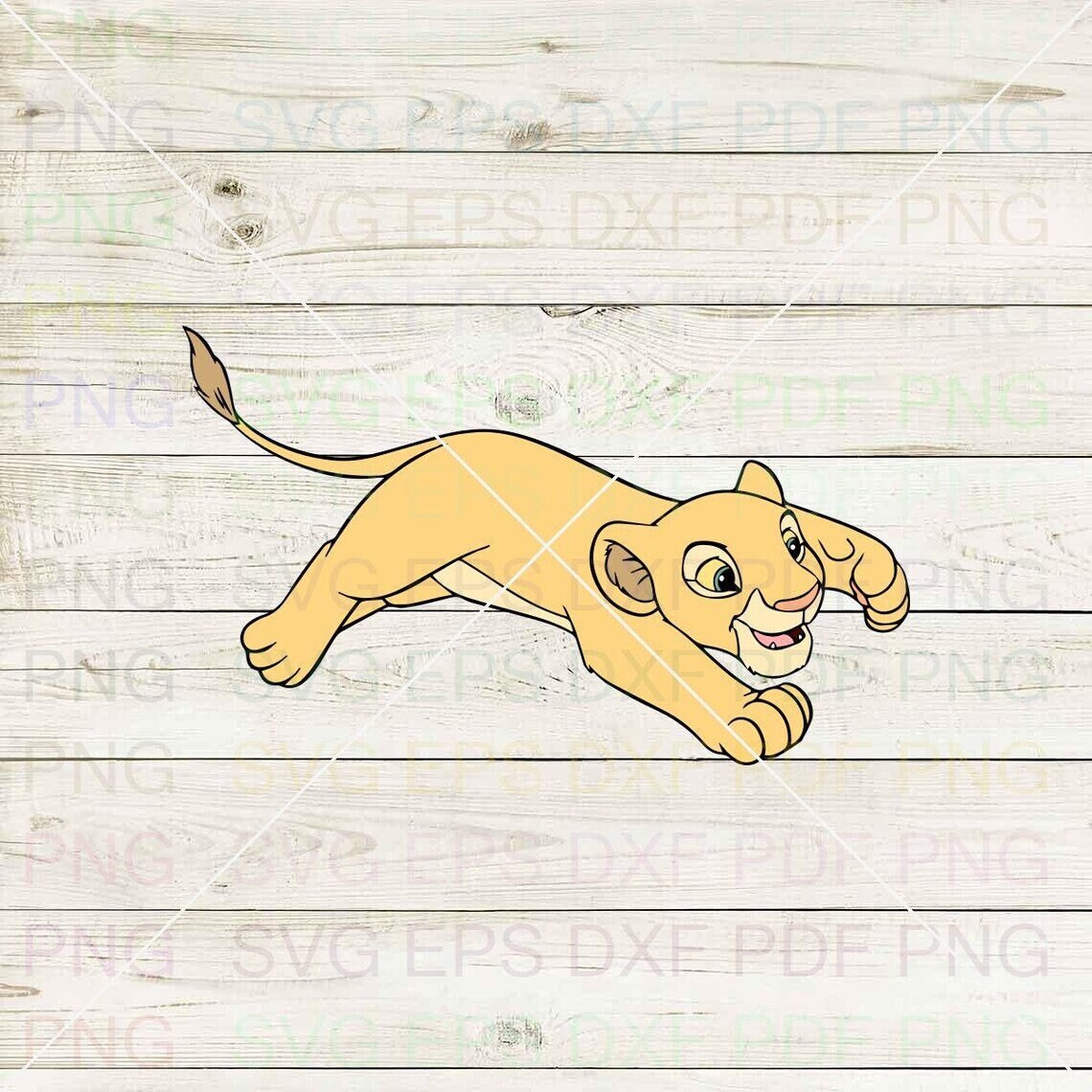 Nala_the_lion_king_005 Svg Dxf Eps Pdf Png, Cricut, Cutting File ...