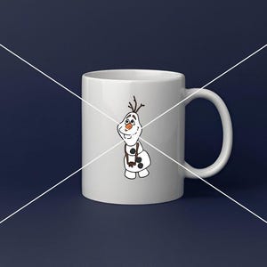 Olaf_frozen_010 Svg Dxf Eps Pdf Png, Cricut, Cutting File, Vector ...