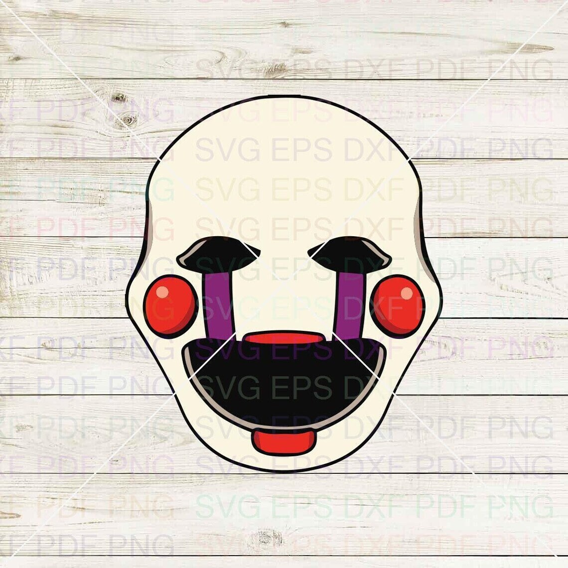 Five_nights_at_freddys_009 Svg Dxf Eps Pdf Png, Cricut, Cutting File ...