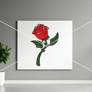 Enchanted_rose_beauty_and_the_beast_057 Svg Dxf Eps Pdf Png, Cricut ...
