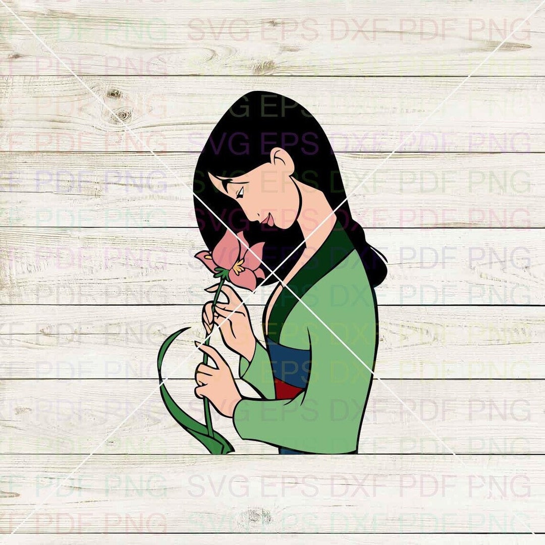 Mulan_002 Svg Dxf Eps Pdf Png, Cricut, Cutting File, Vector, Clipart ...