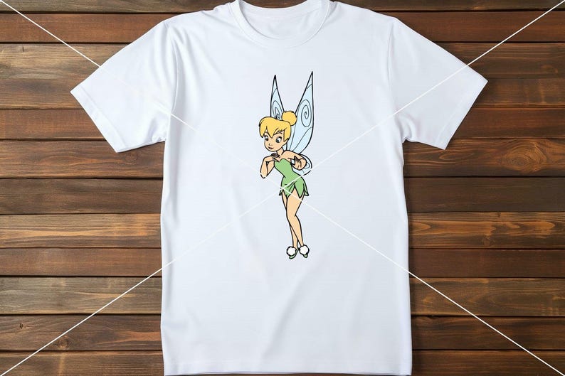 Tinker_bell_009 Svg Dxf Eps Pdf Png, Cricut, Cutting File, Vector ...