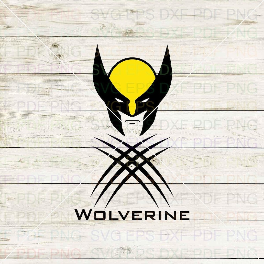 Wolverine_svg Svg Dxf Eps Pdf Png, Cricut, Cutting File, Vector ...