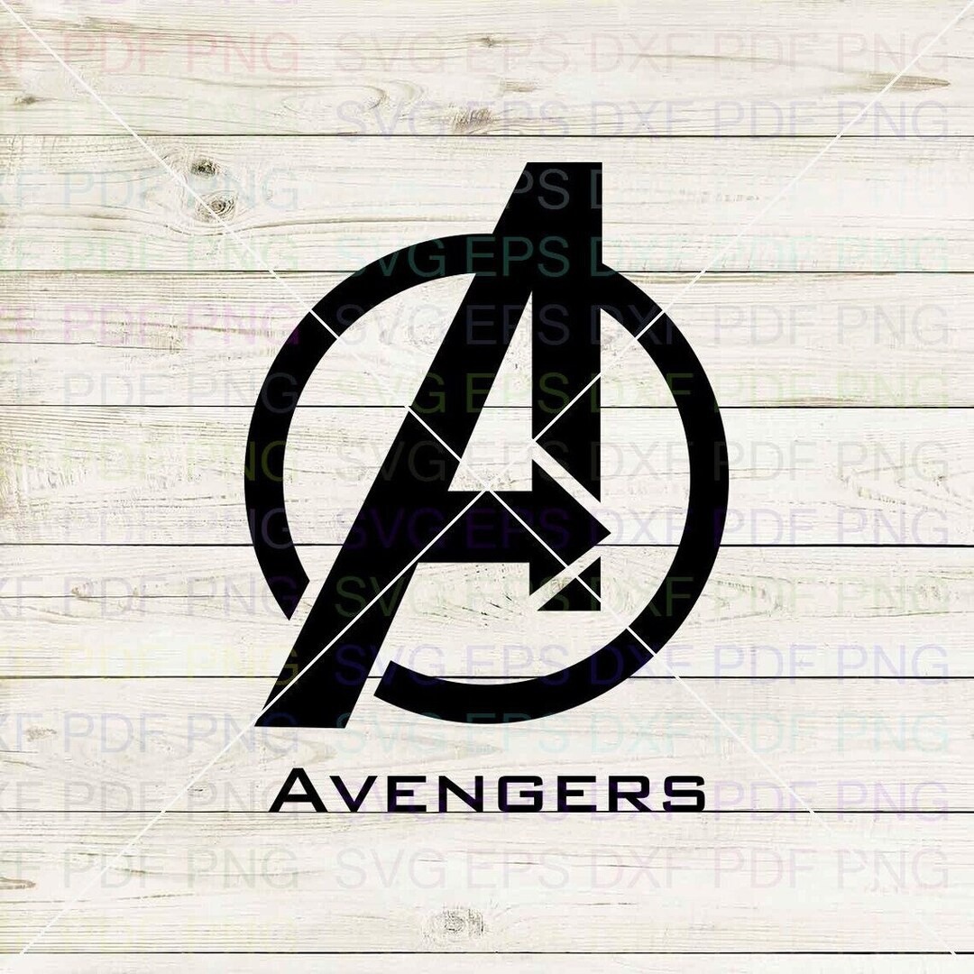 Avengers_svg Svg Dxf Eps Pdf Png, Cricut, Cutting File, Vector, Clipart ...