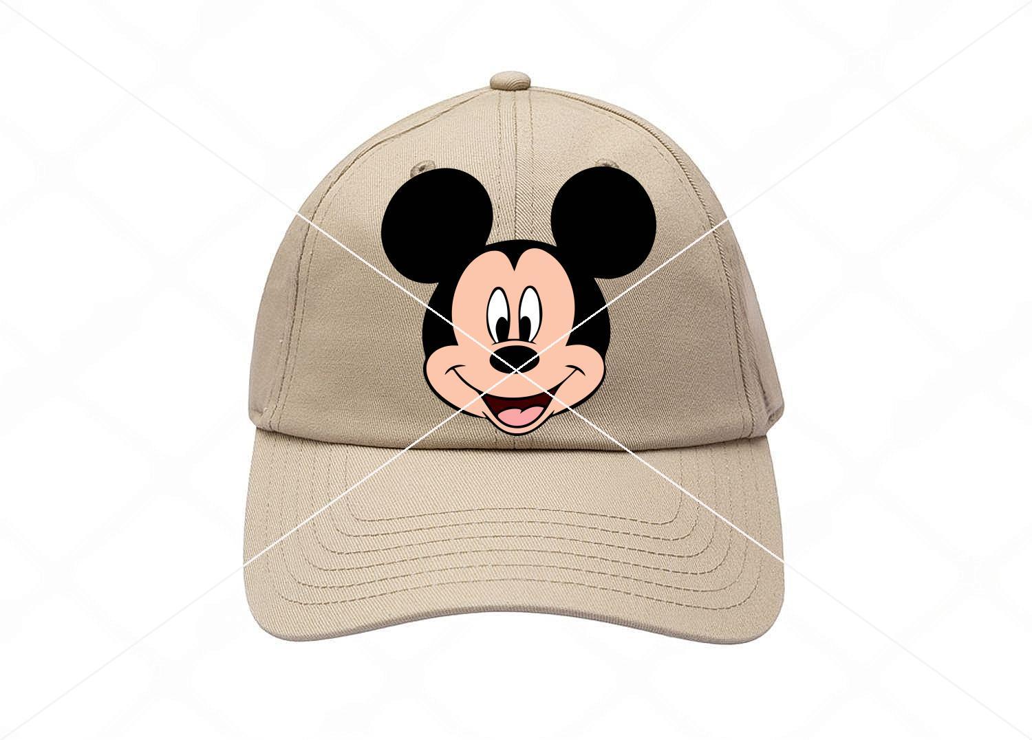 Face_smile_mickey_mouse_020 Svg Dxf Eps Pdf Png, Cricut, Cutting File, Vector, Clipart - Instant ...