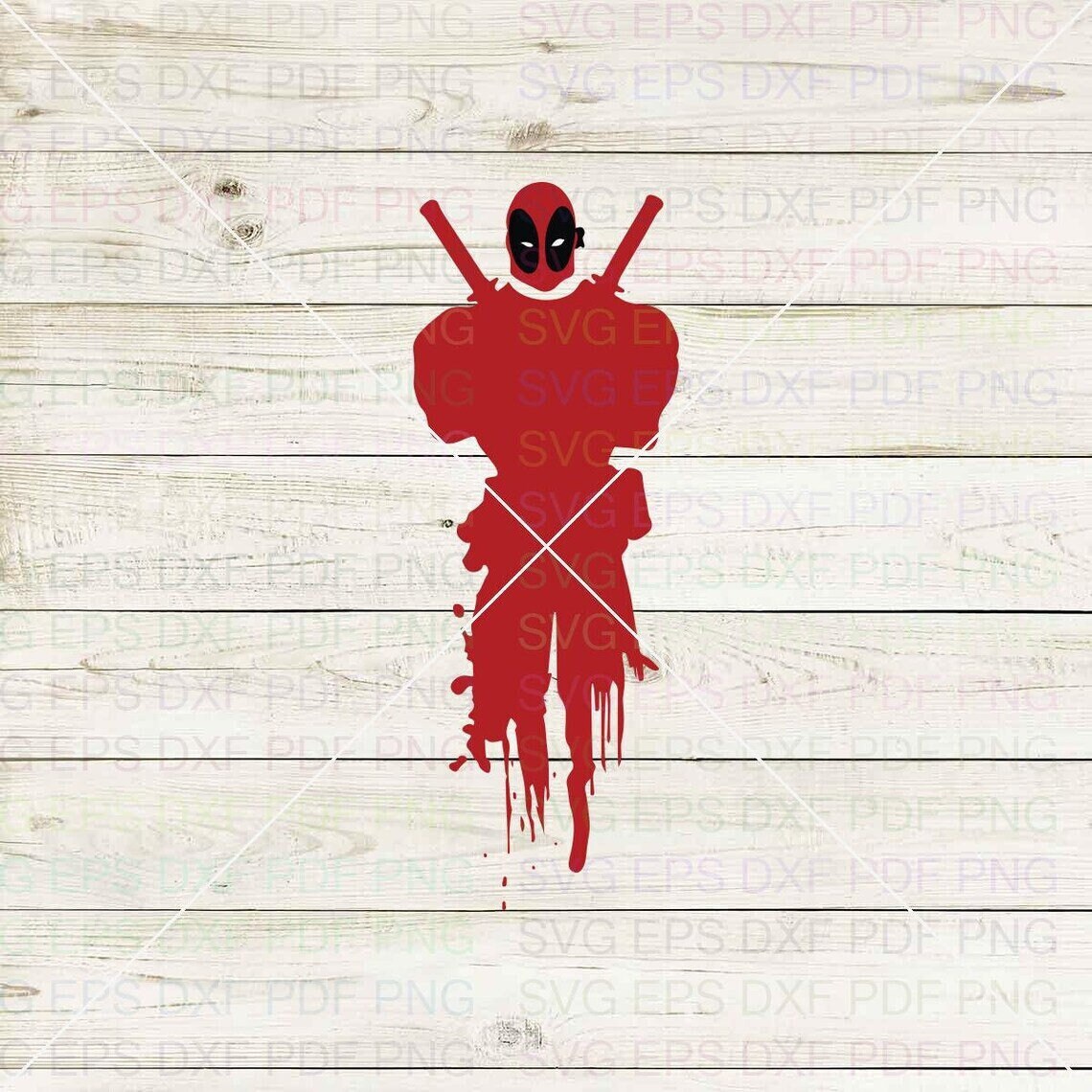 Deadpool_056 Svg Dxf Eps Pdf Png, Cricut, Cutting File, Vector, Clipart ...