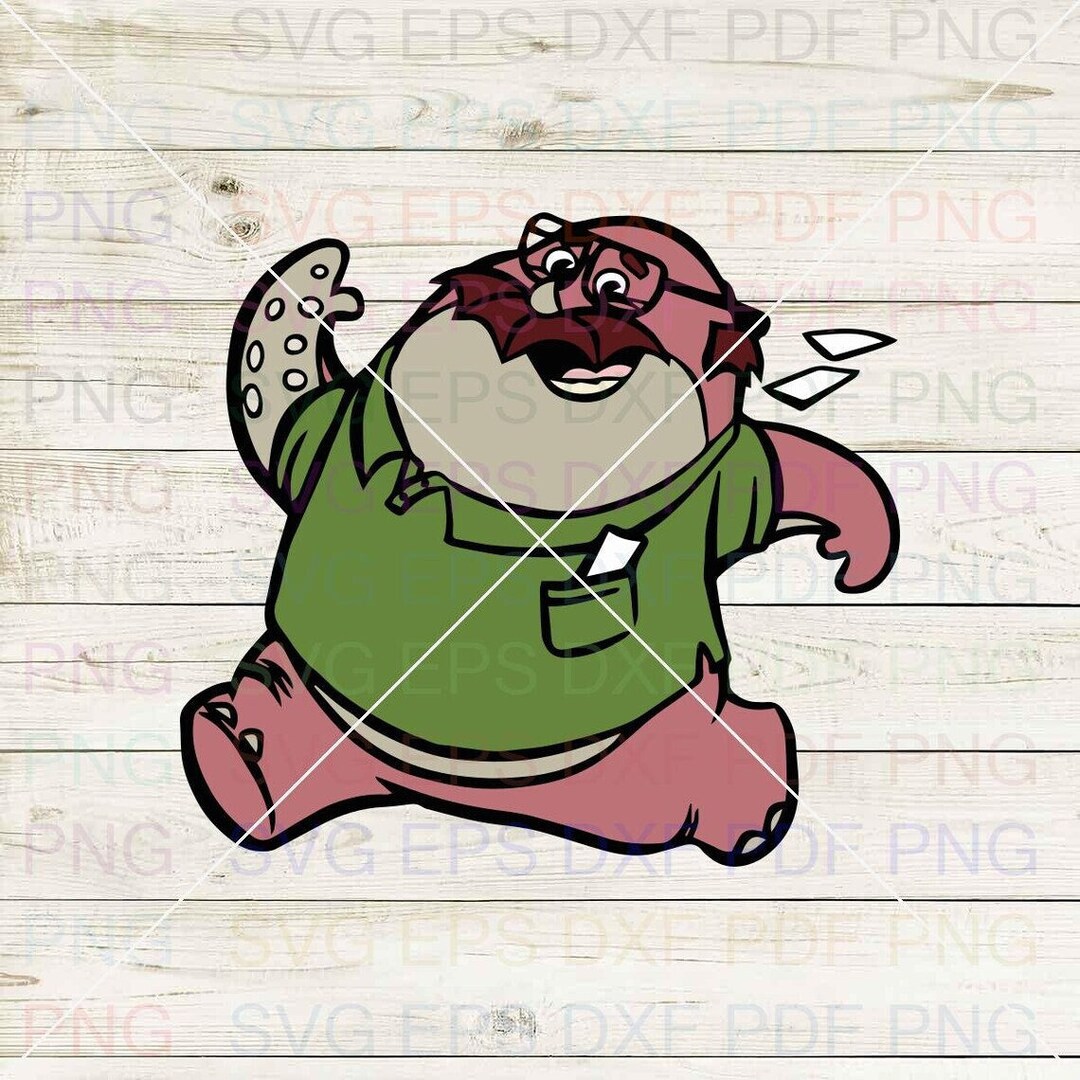 Don_carlton_monsters_inc_010 Svg Dxf Eps Pdf Png, Cricut, Cutting File ...