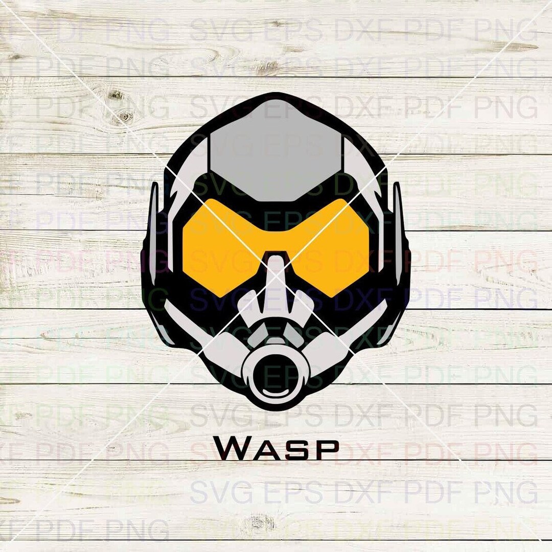 Wasp_svg Svg Dxf Eps Pdf Png, Cricut, Cutting File, Vector, Clipart ...