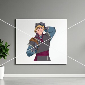 Kristoff_frozen_026 Svg Dxf Eps Pdf Png, Cricut, Cutting File, Vector ...