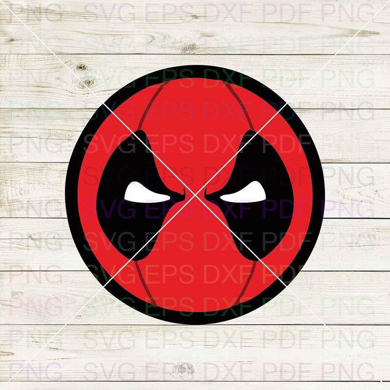 Deadpool_036 Svg Dxf Eps Pdf Png, Cricut, Cutting File, Vector, Clipart ...